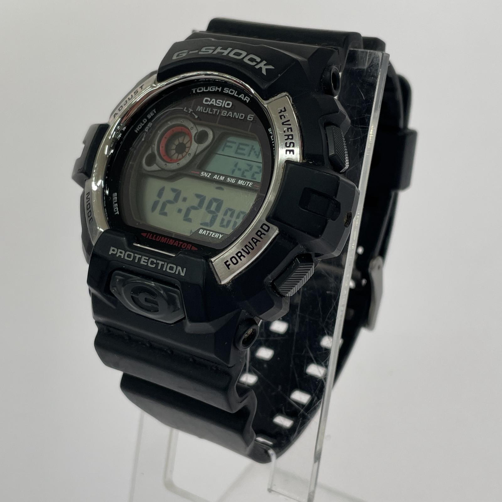 CASIO G-SHOCK GW8900 ソーラー 腕時計 デジタル 黒｜商品番号：2100231280689 - 買取王国ONLINESTORE